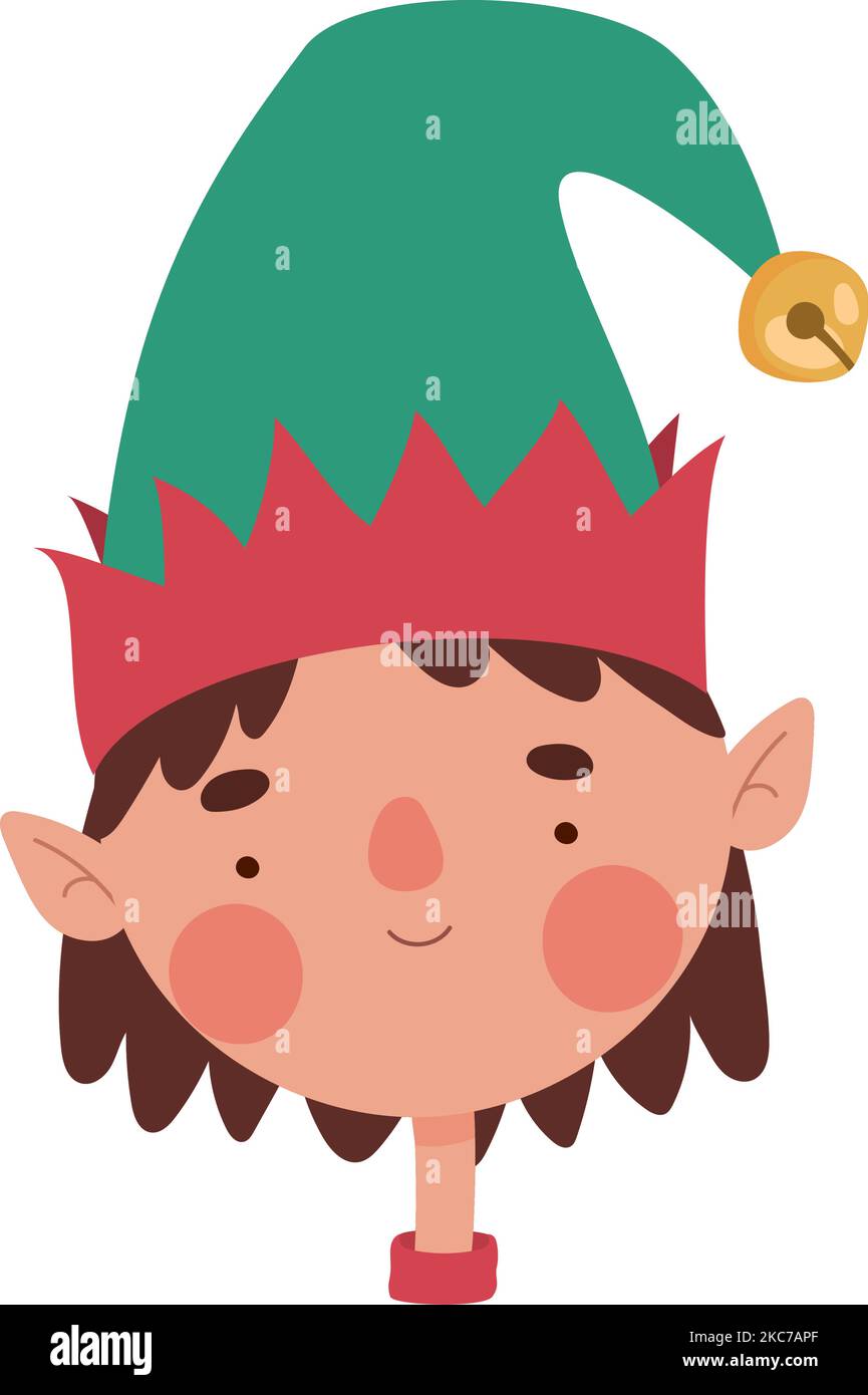 colorful elf woman face Stock Vector Image & Art - Alamy