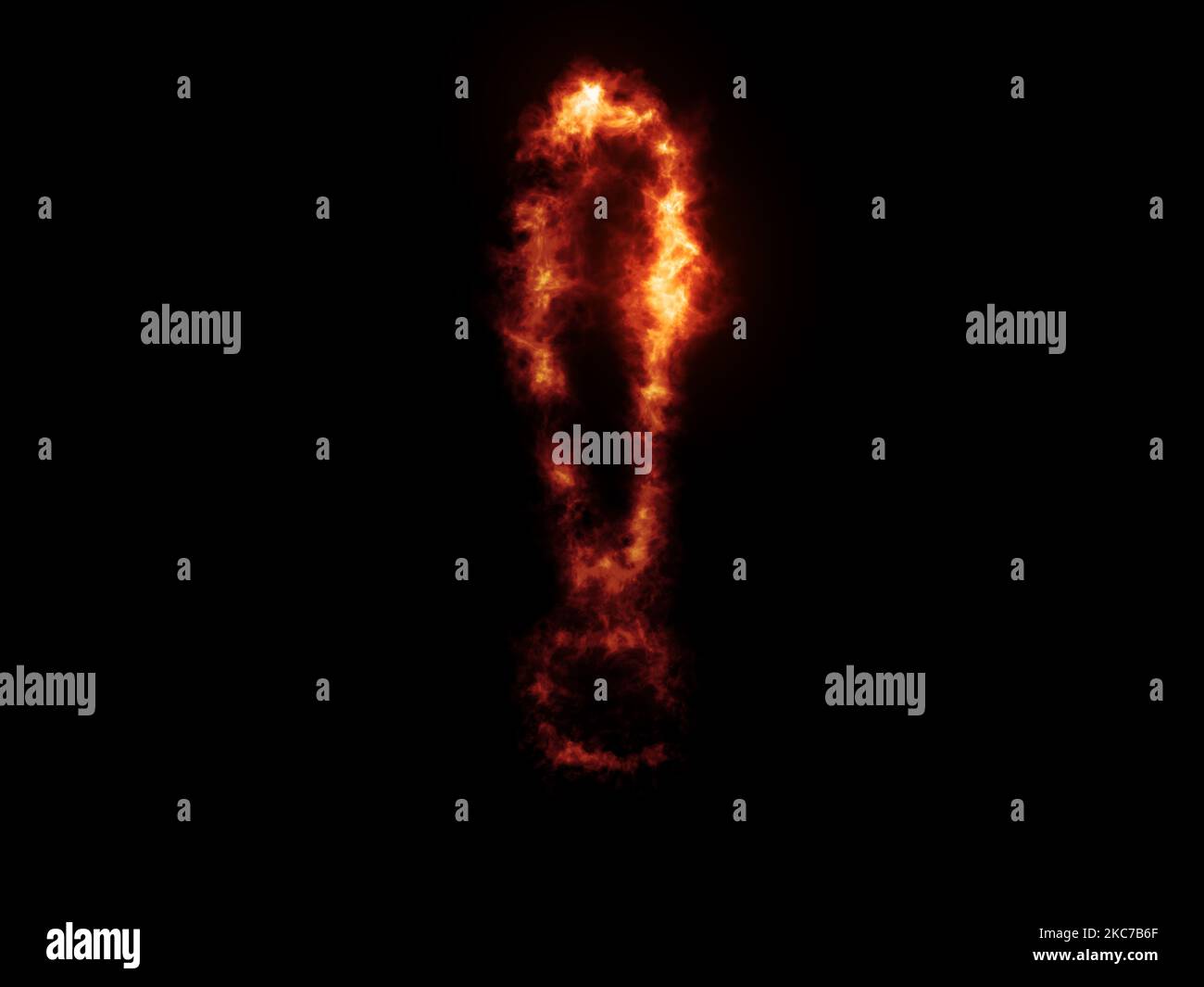 Fire exclamation mark hi-res stock photography and images - Alamy