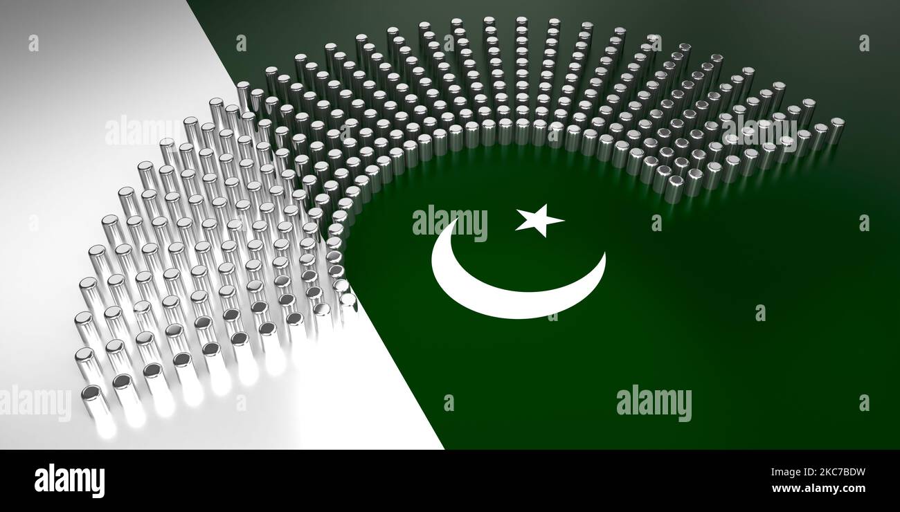 Pakistan flag - voting, parliamentary election concept - 3D ...