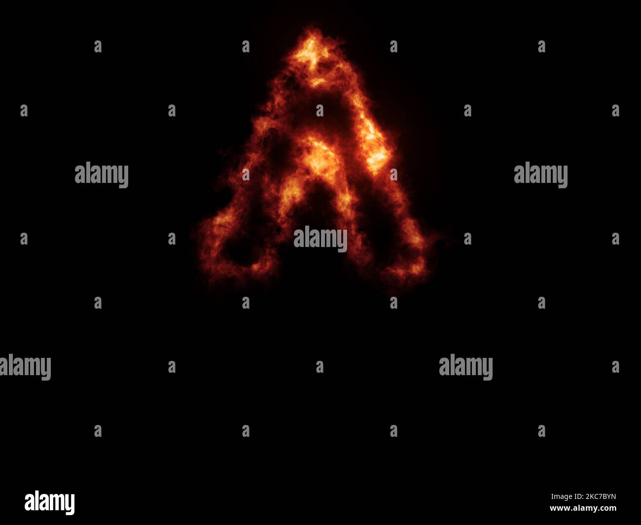 The "conjunction operator" symbol in red flames on a dark background ...