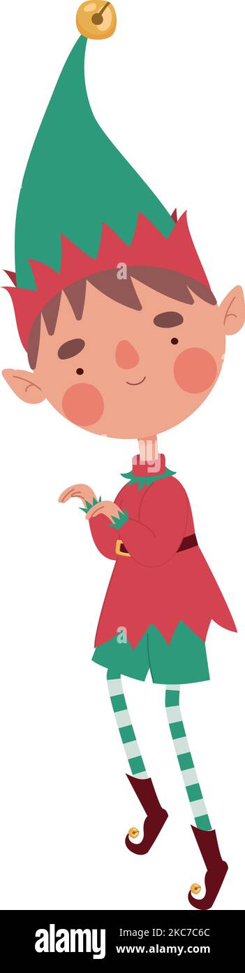 cute elfman illustration Stock Vector Image & Art - Alamy