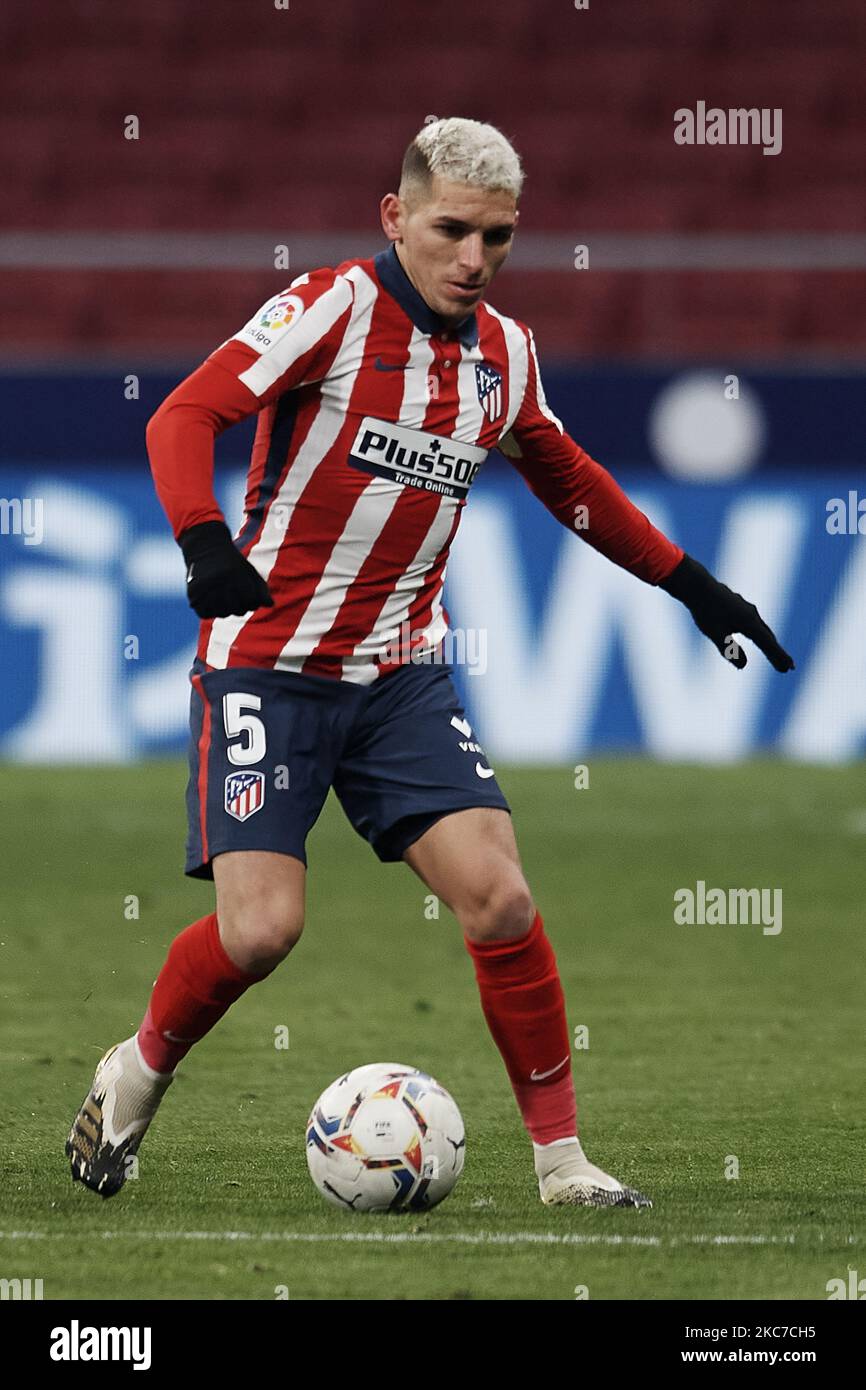 Lucas torreira atlético de madrid 2021 hi-res stock photography and ...