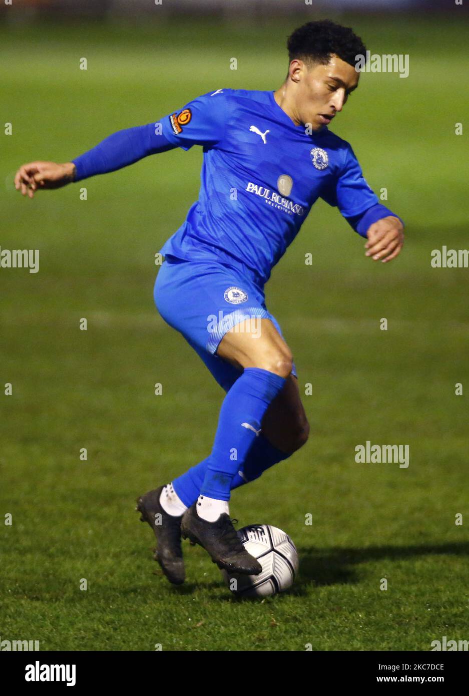 Louis Ramsay of Billericay Town during National League South between ...