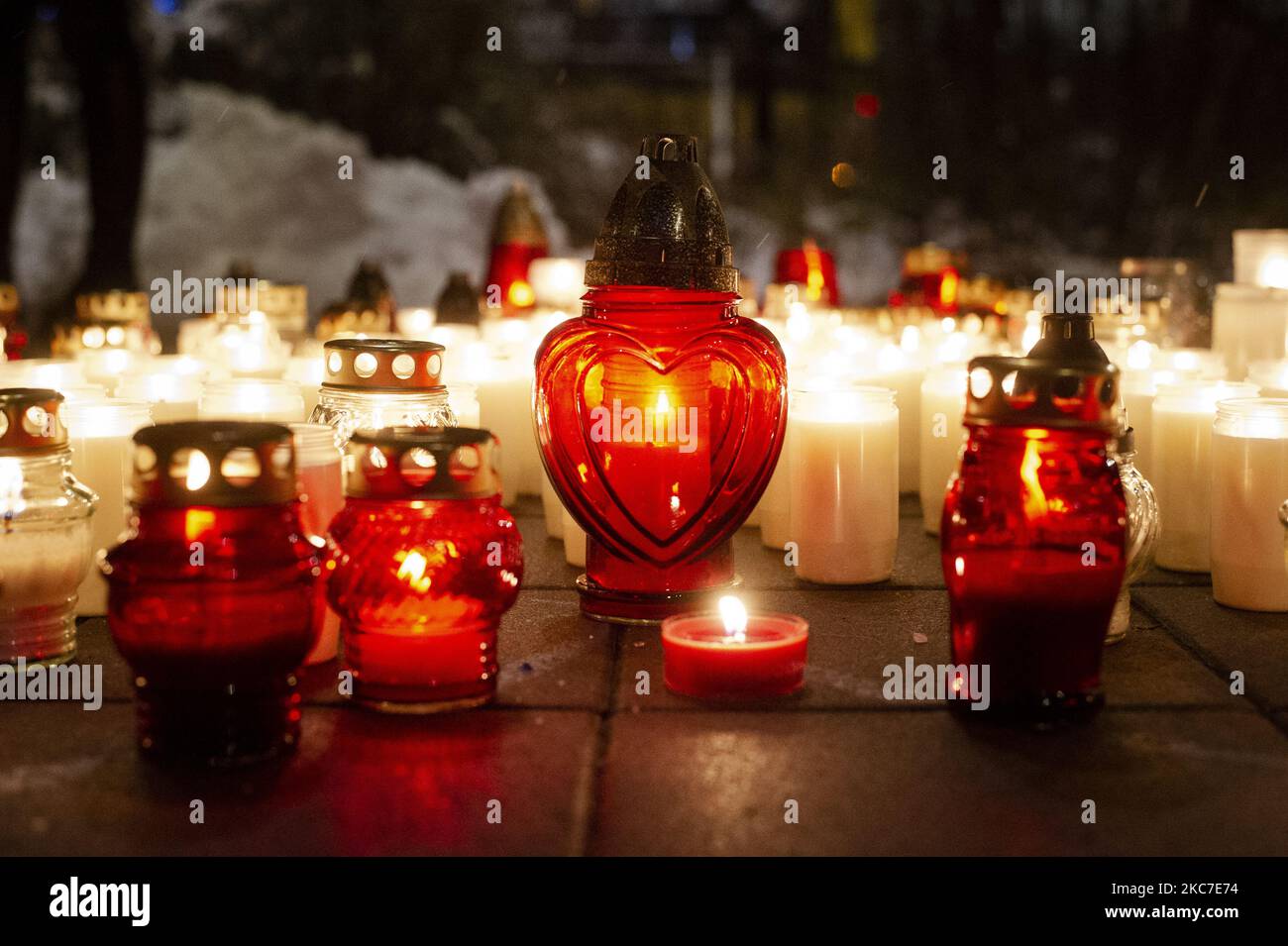 Warsaw protest 13 january hi-res stock photography and images - Alamy