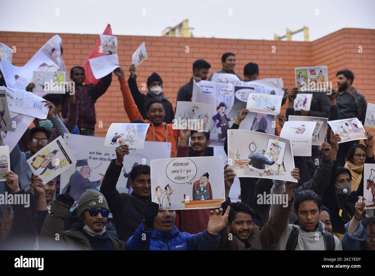 All nepal national free students union hi-res stock photography and ...