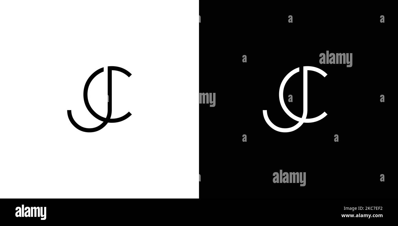 A black and white split background with a minimalistic logo of ...