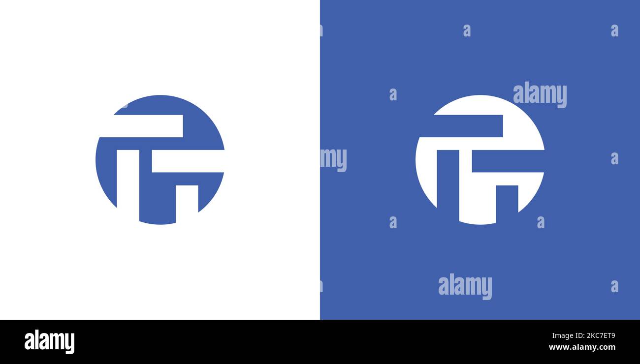 A white and light blue split background with a logo of a circle and ...