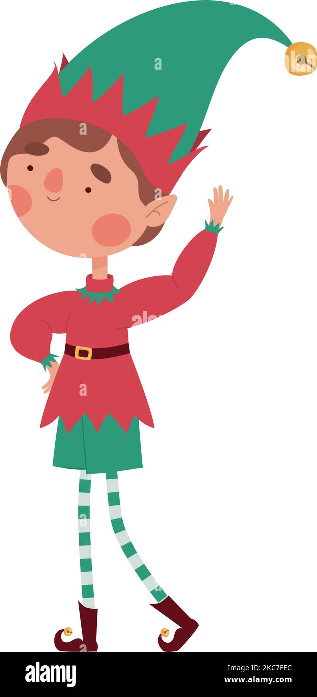 colored elfman illustration Stock Vector Image & Art - Alamy