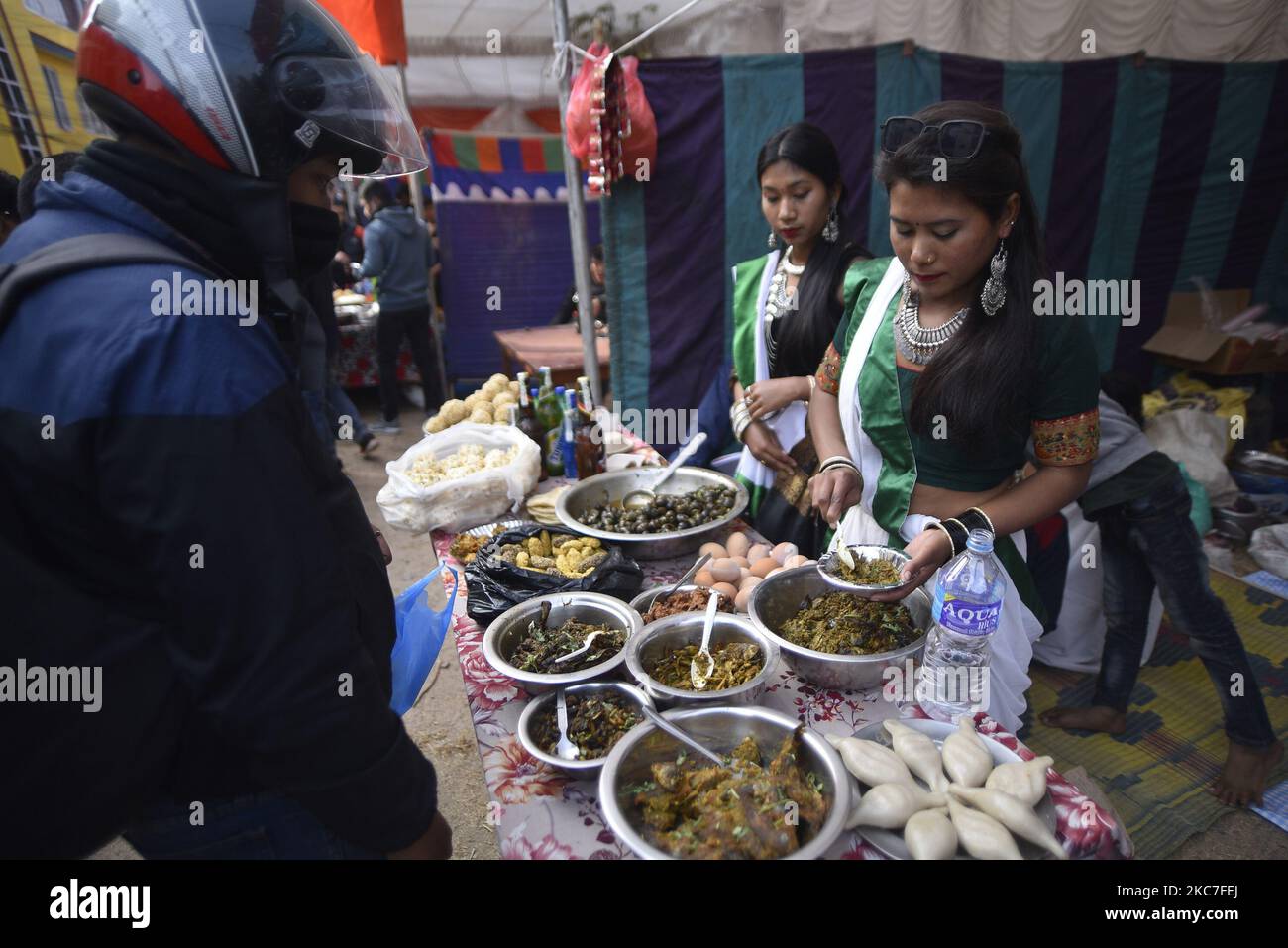 Maghe sankranti and maghi festival in nepal hi-res stock photography ...