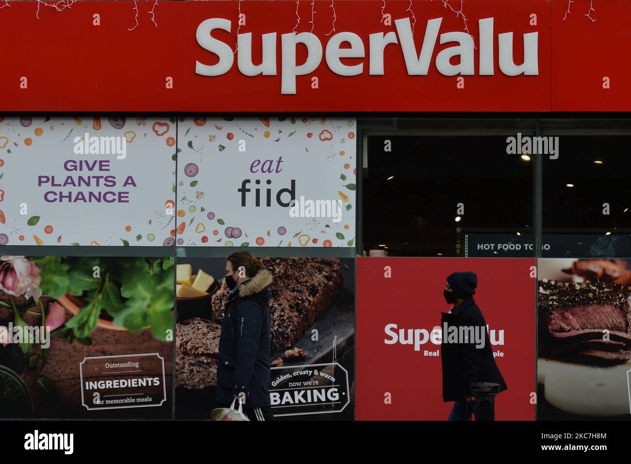 Super Value store in Ranelagh, Dublin, seen during Level 5 Covid-19 ...