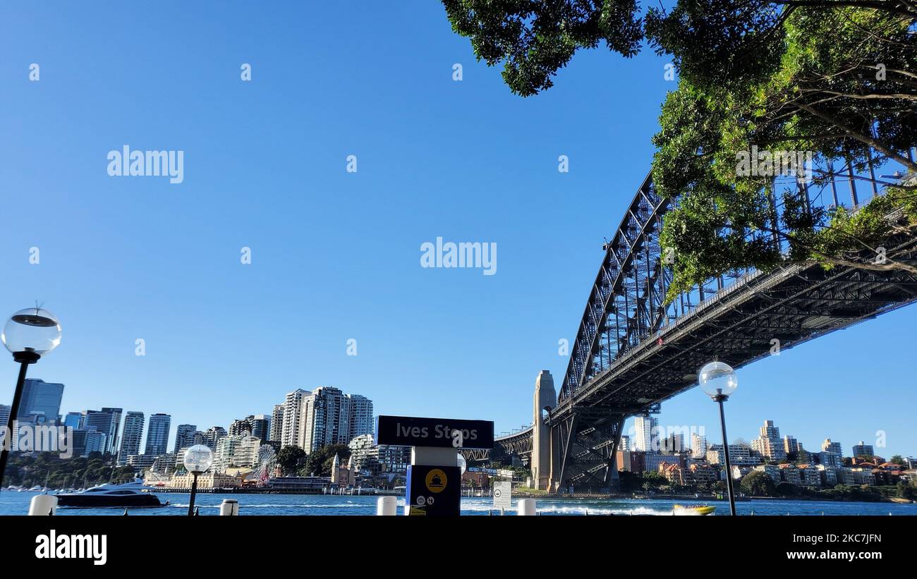 A beautiful shot of the Sydney Harbour Bridge Stock Photo - Alamy