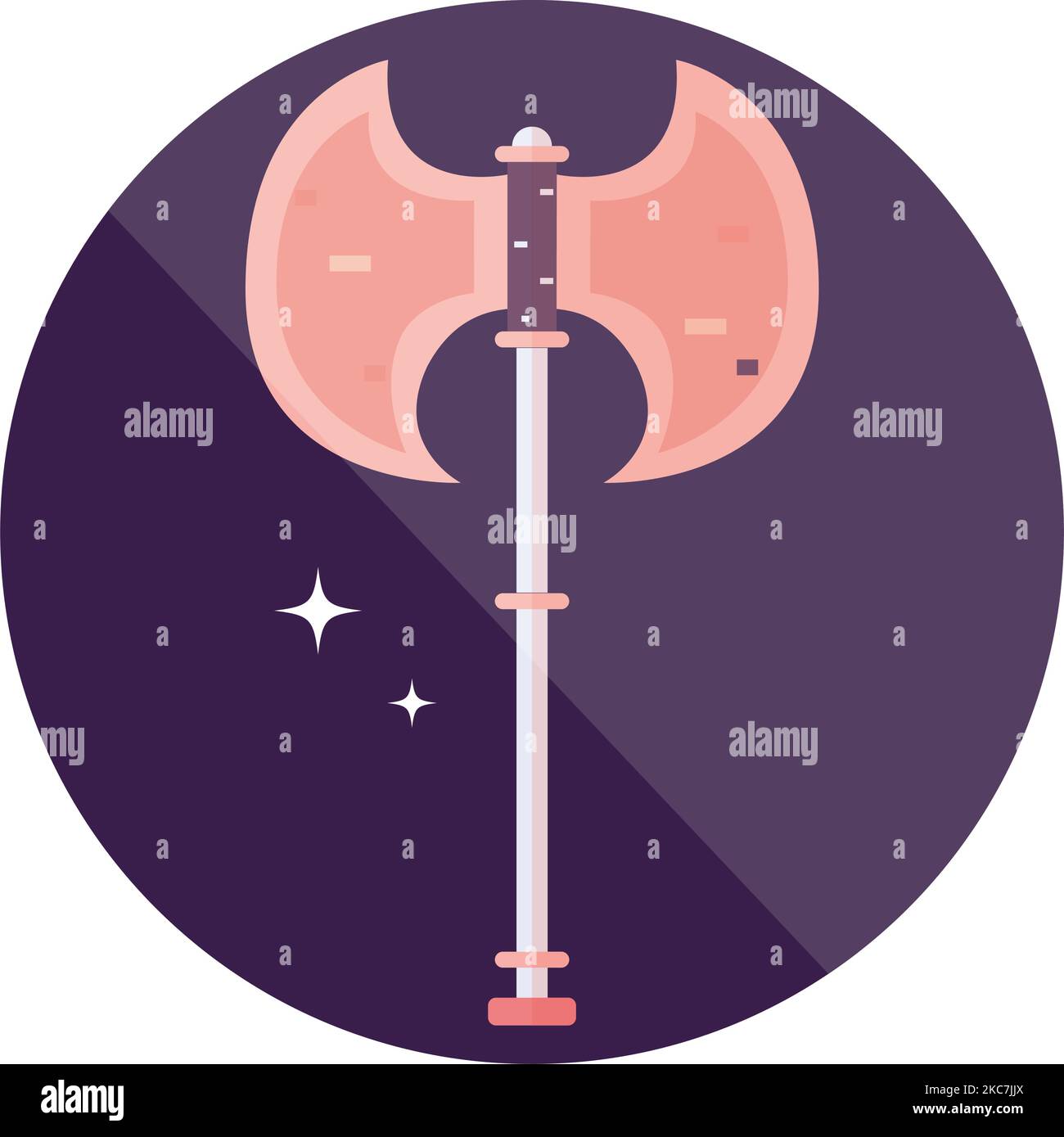 Isolated medieval axe weapon icon Vector Stock Vector Image & Art - Alamy