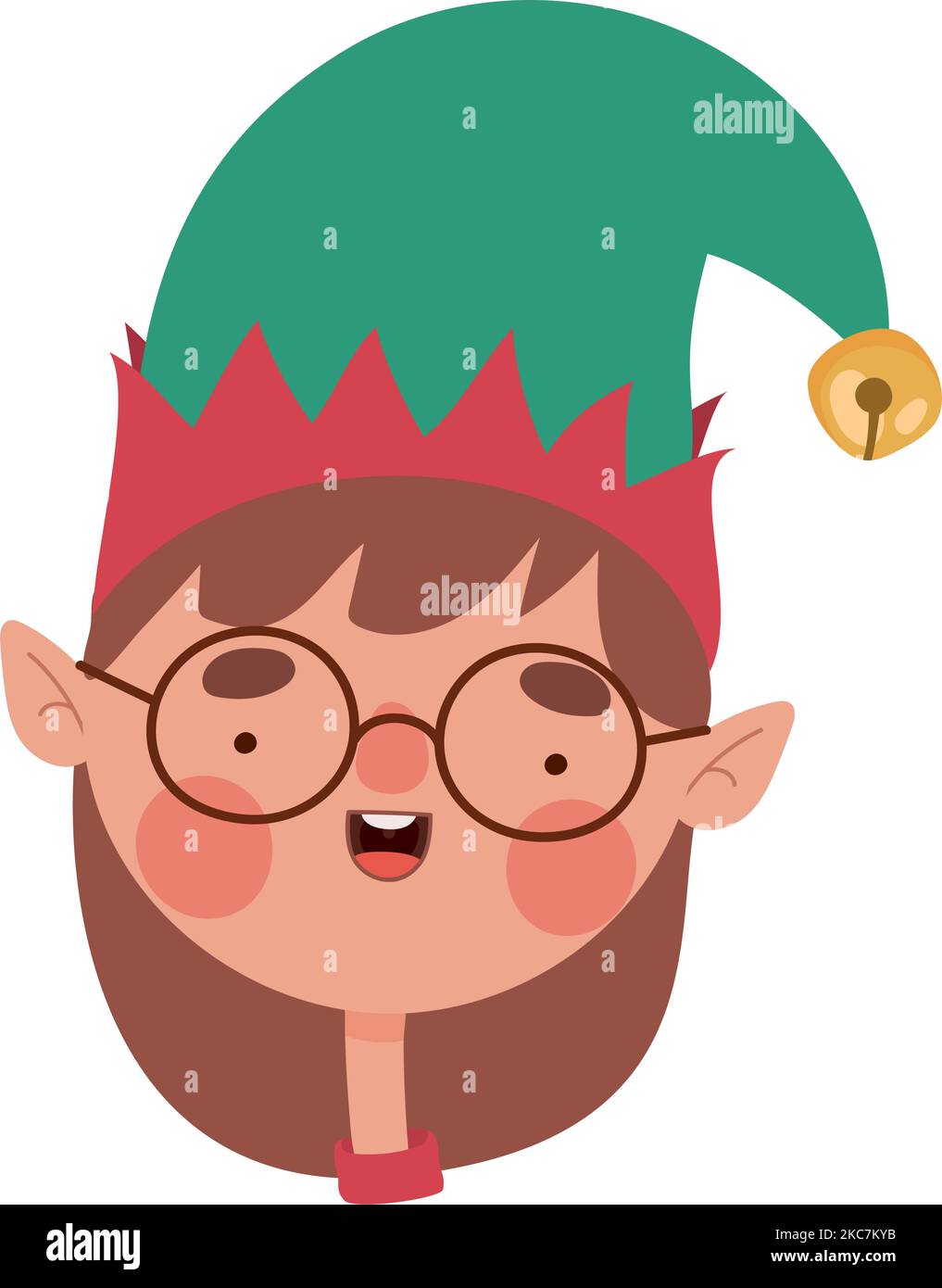 nice elf woman face illustration Stock Vector Image & Art - Alamy