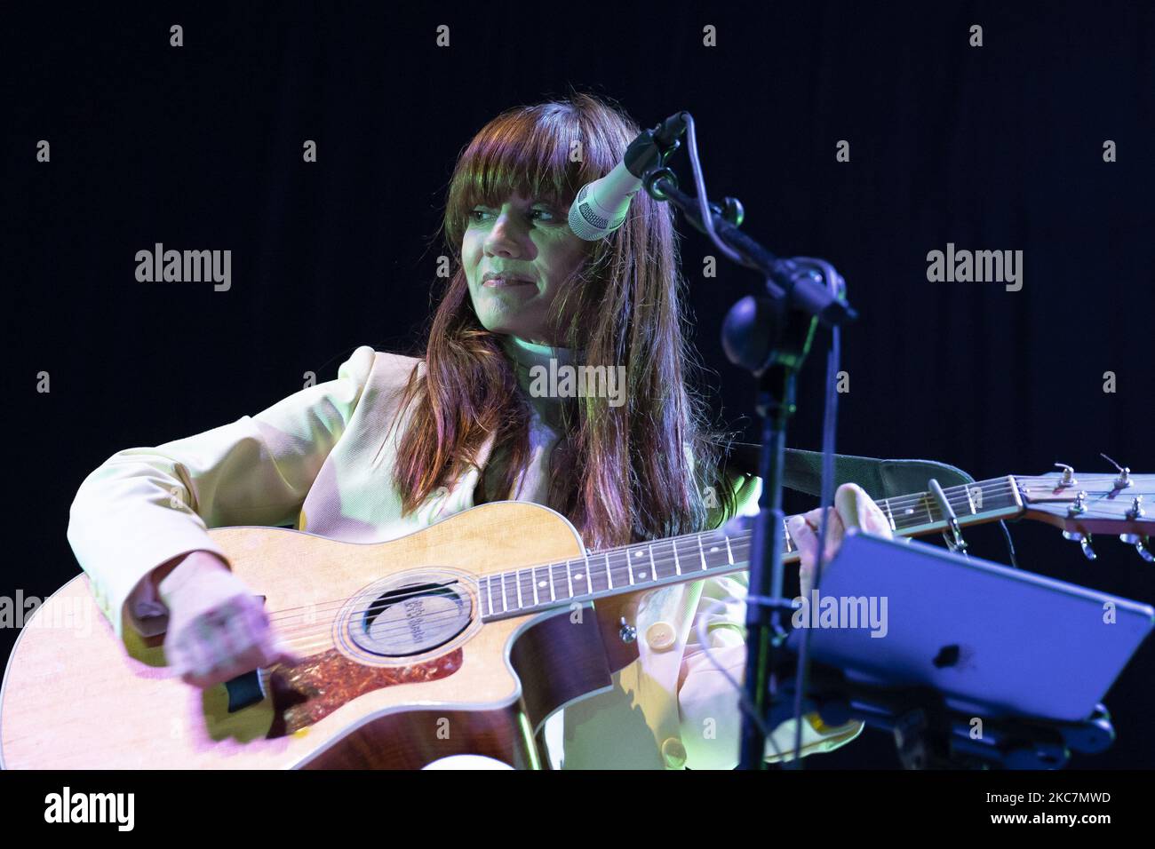 Spanish singer Ana Fernandez Villaverde known as La Bien Querida ...