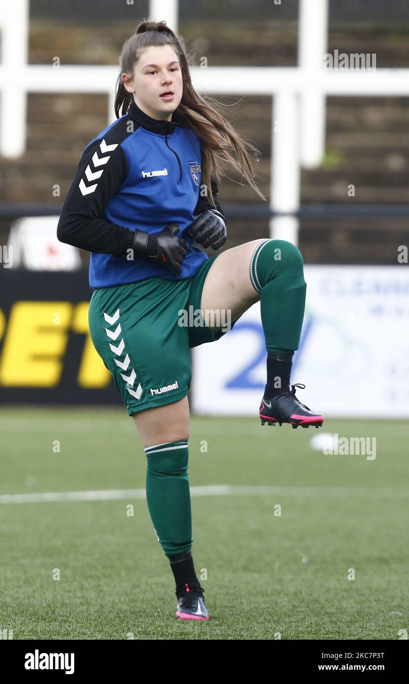 Brooke Mackkain of Durham Women during FA Women's Championship between ...