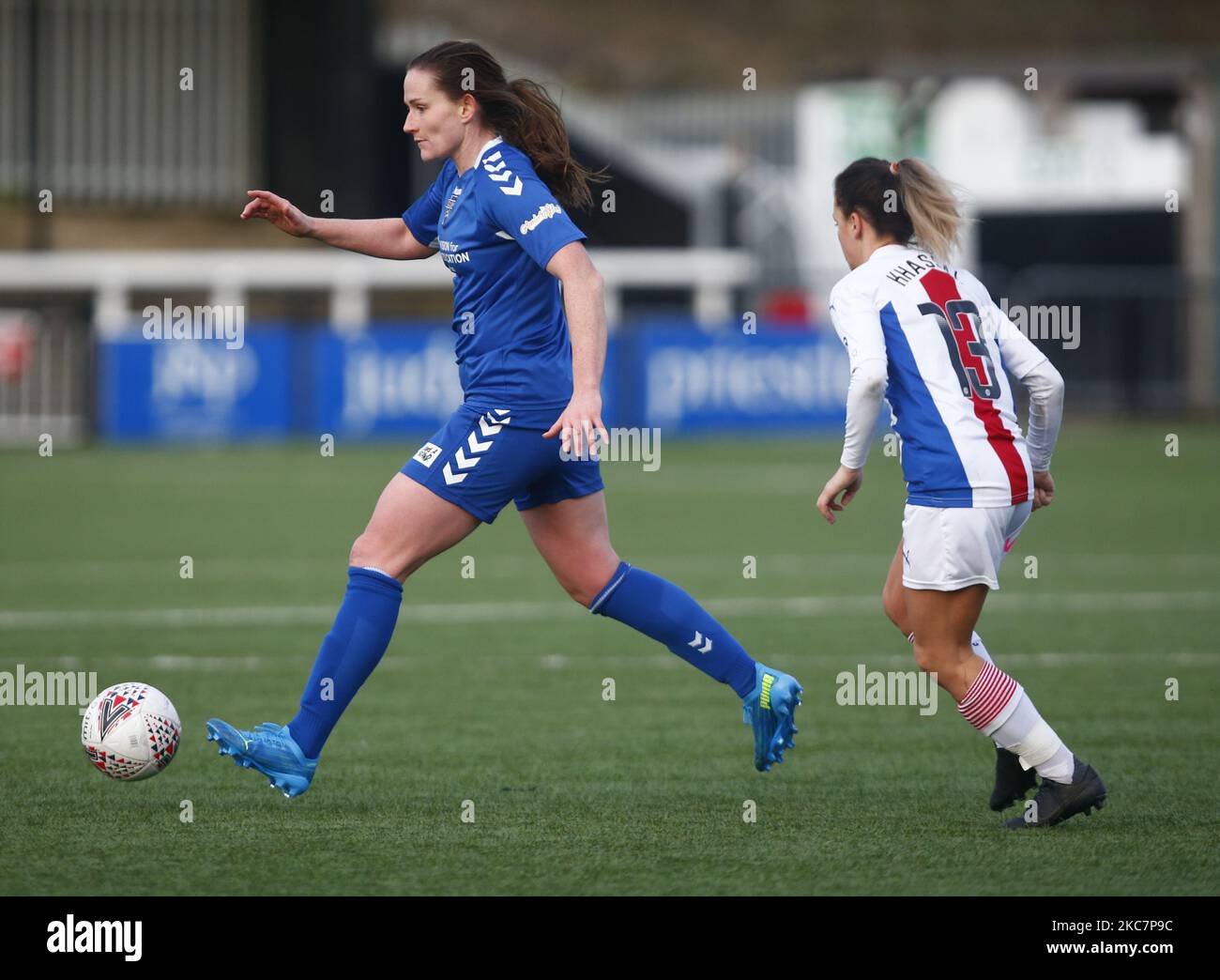 Sarah Robson of Durham W.F.C during FA Women's Championship between ...