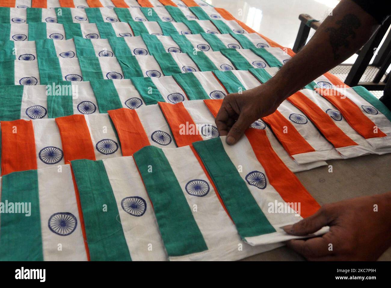 Employees of the Assam Khadi and Village Industries Board during the ...