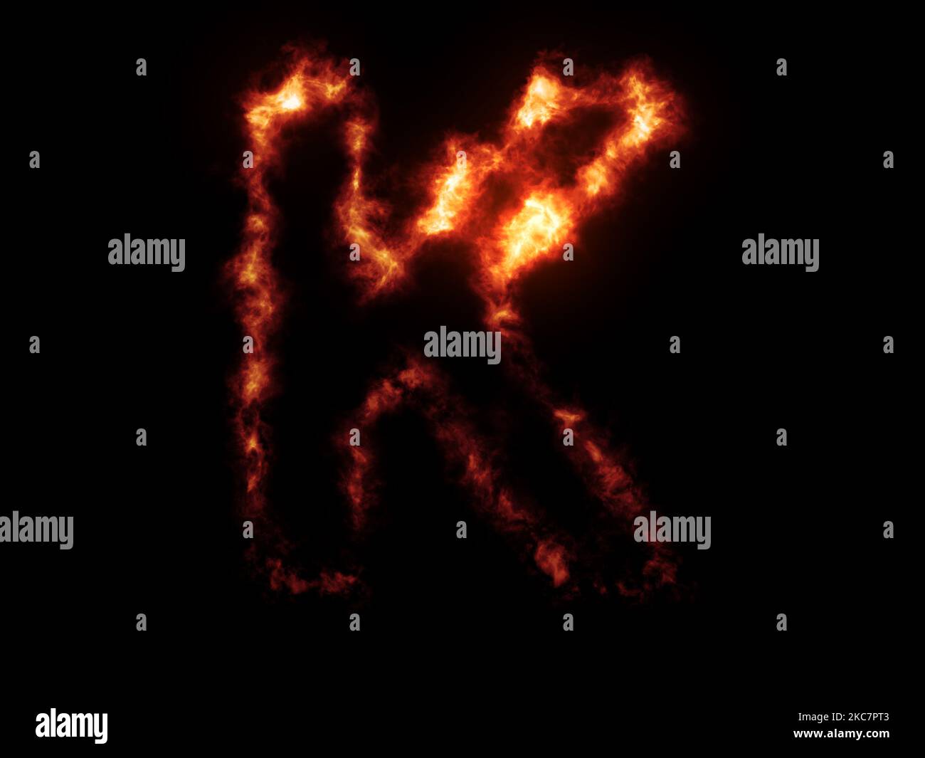 Burning letters alphabet type hi-res stock photography and images - Alamy