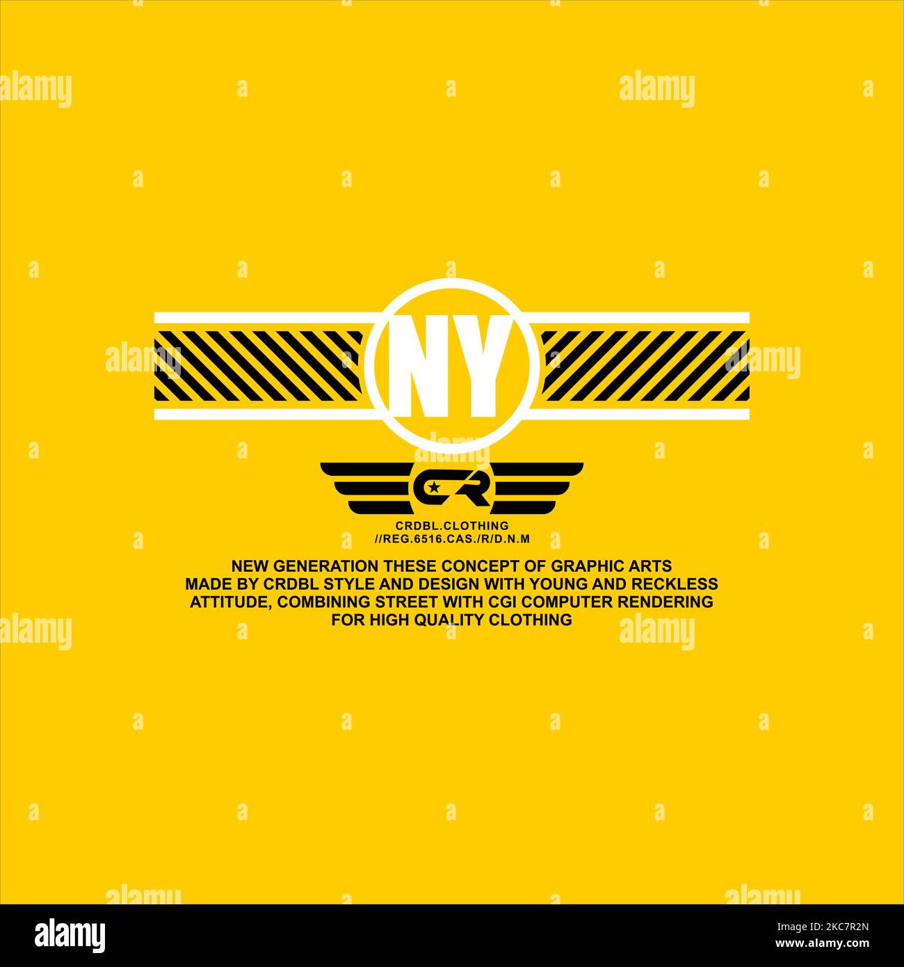 A creative logo design for clothing brand with the text NY in white and ...