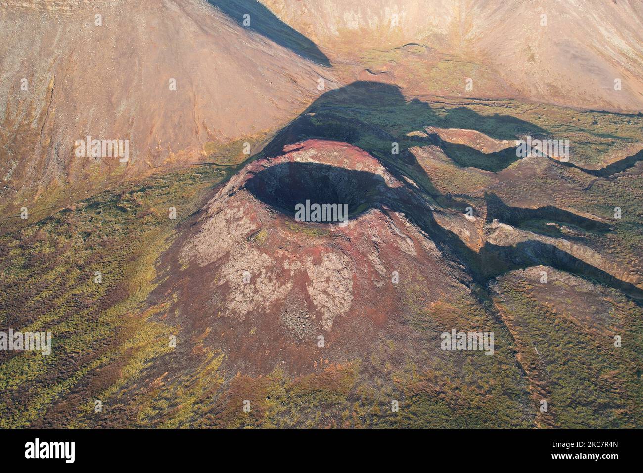 Stora Eldborg Crater, Reykjanes Peninsula, Iceland Stock Photo - Alamy