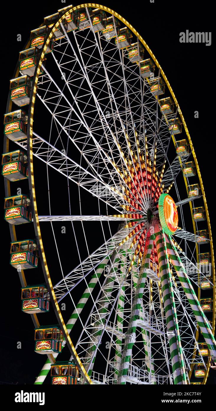 One of the biggest Ferris wheels in Europe Stock Photo - Alamy