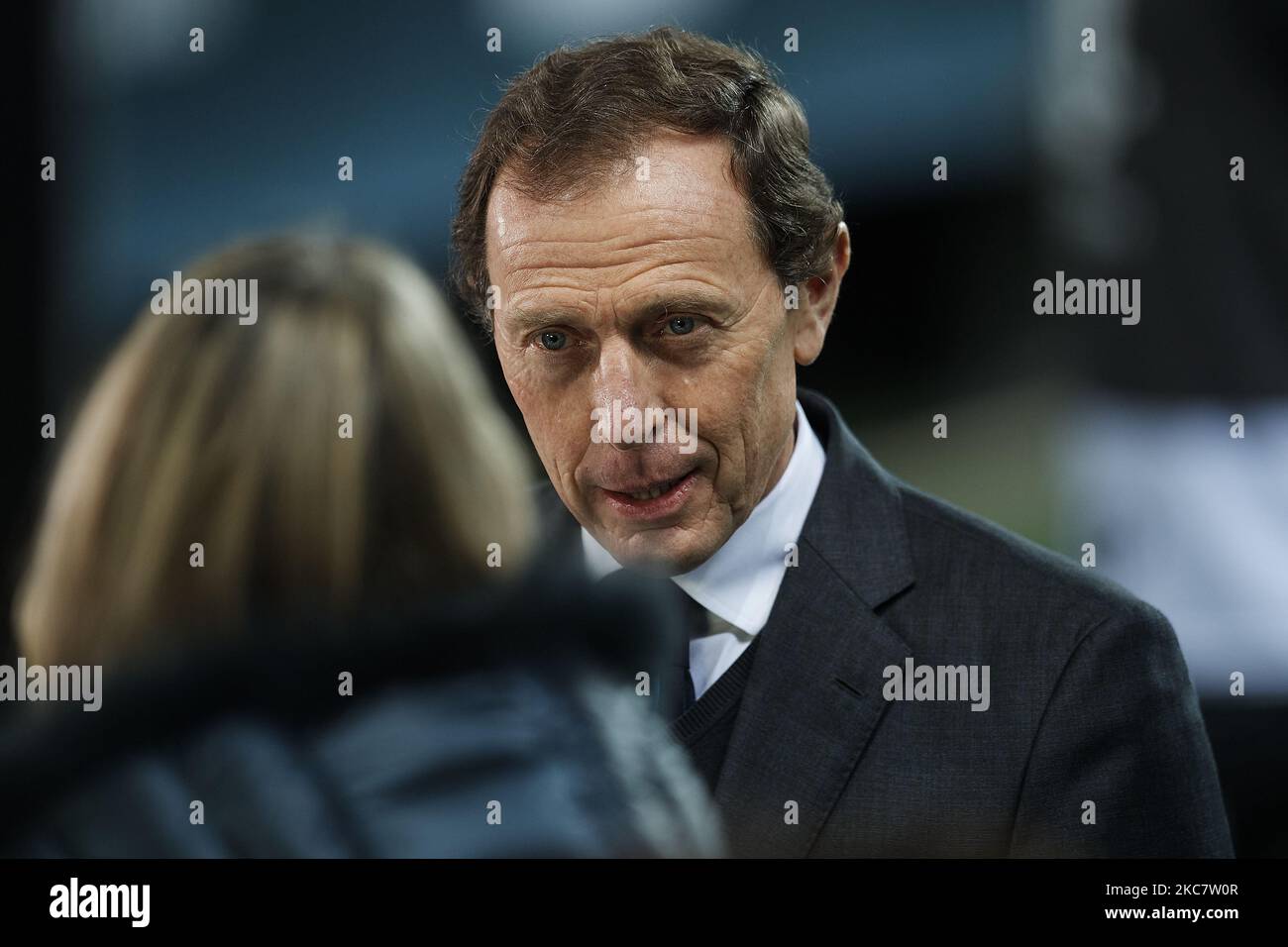 Emilio Butragueño Real Madrid director of football prior to the ...