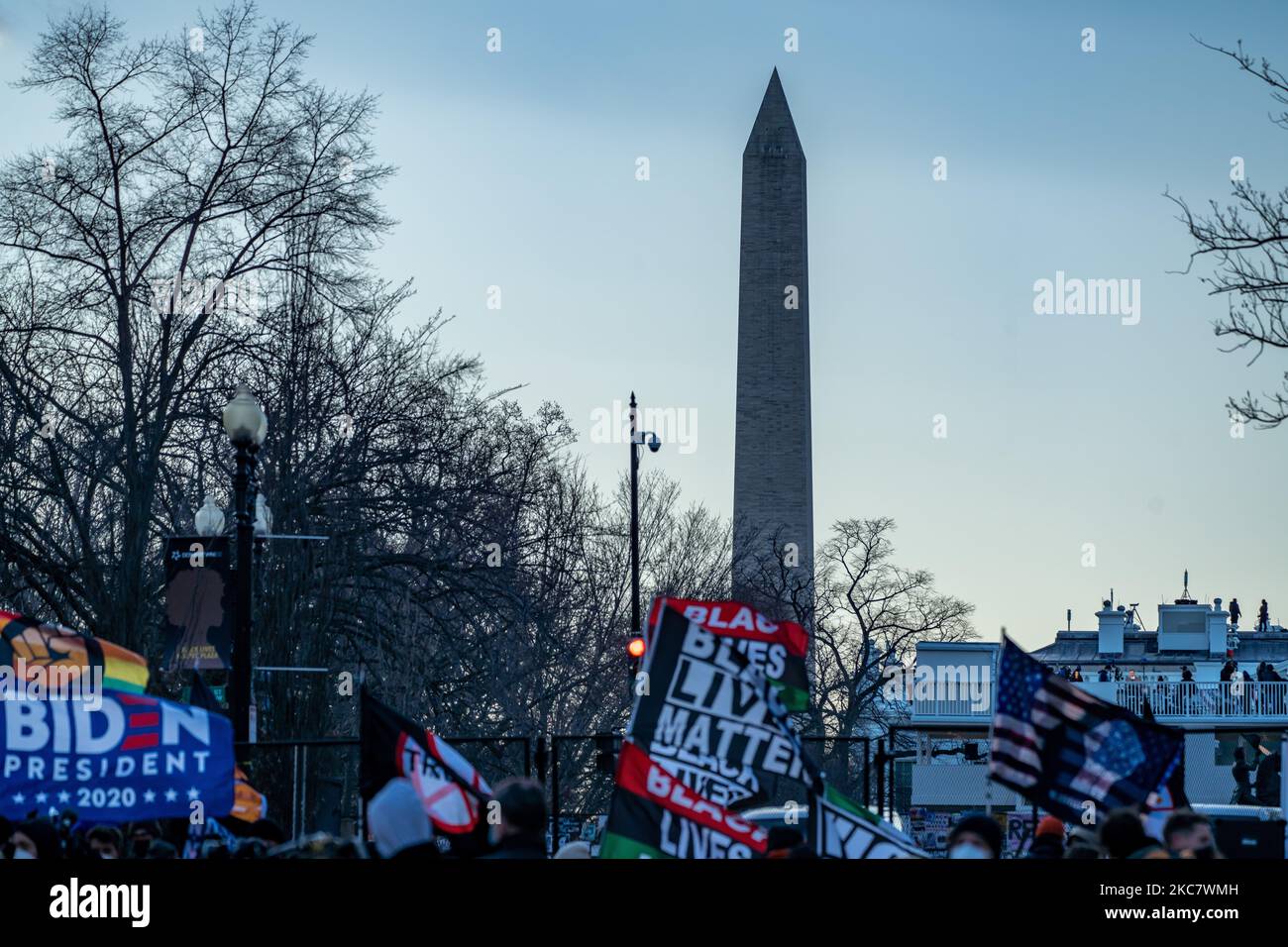 Atmosphere around Washington DC as US President Joe Biden sworn in as ...
