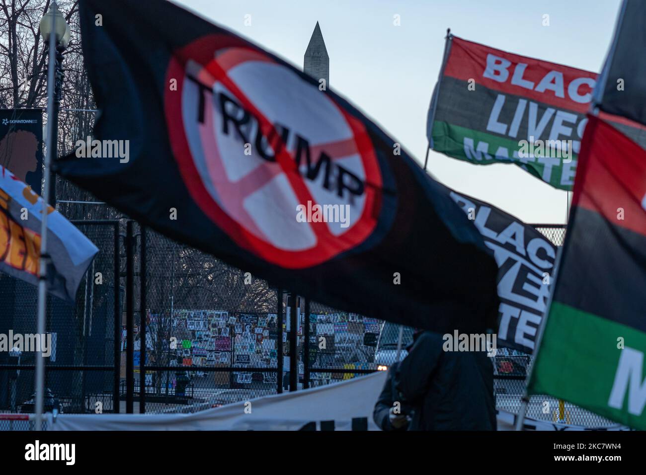 Atmosphere around Washington DC as US President Joe Biden sworn in as ...