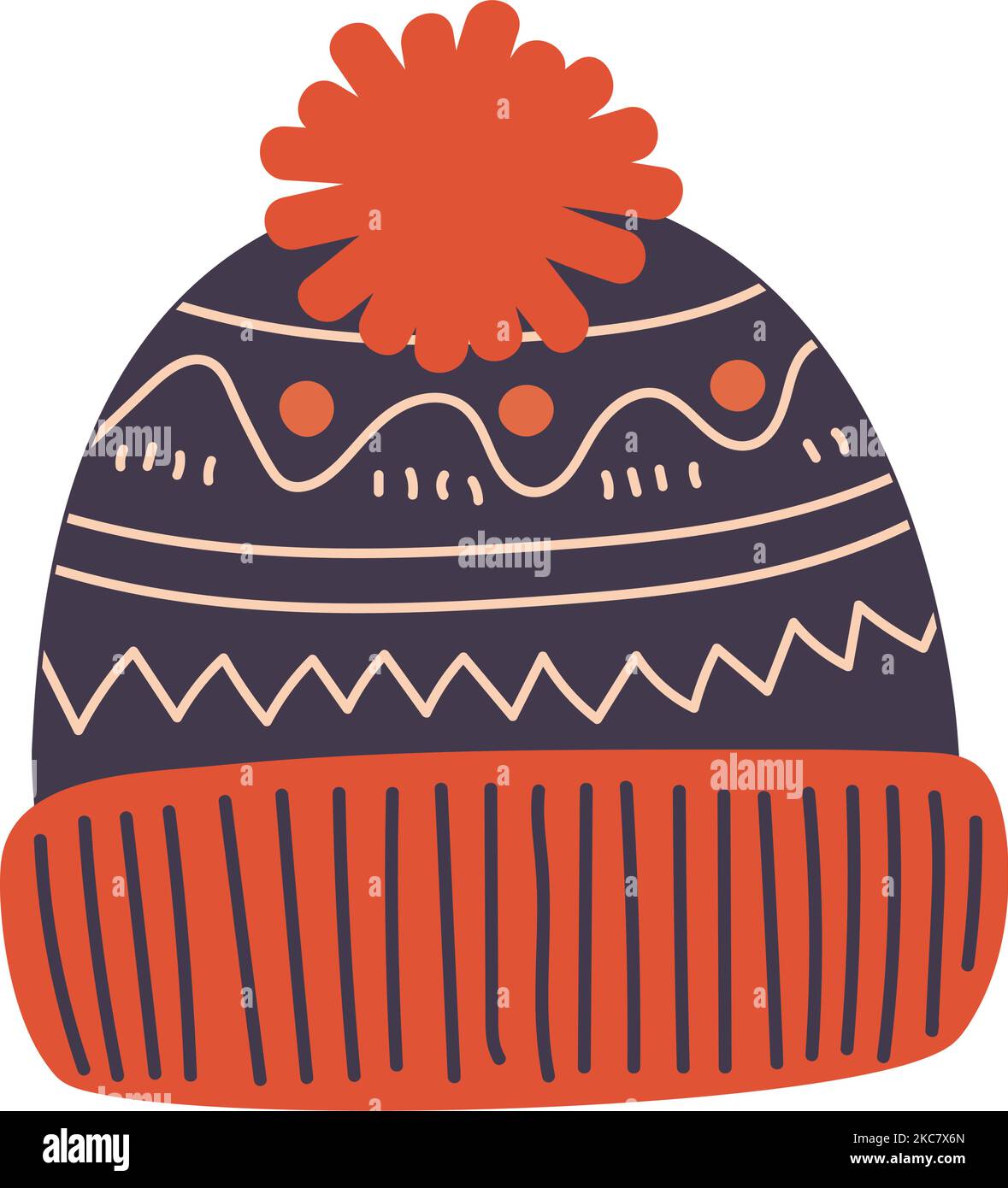 christmas hat design Stock Vector Image & Art - Alamy