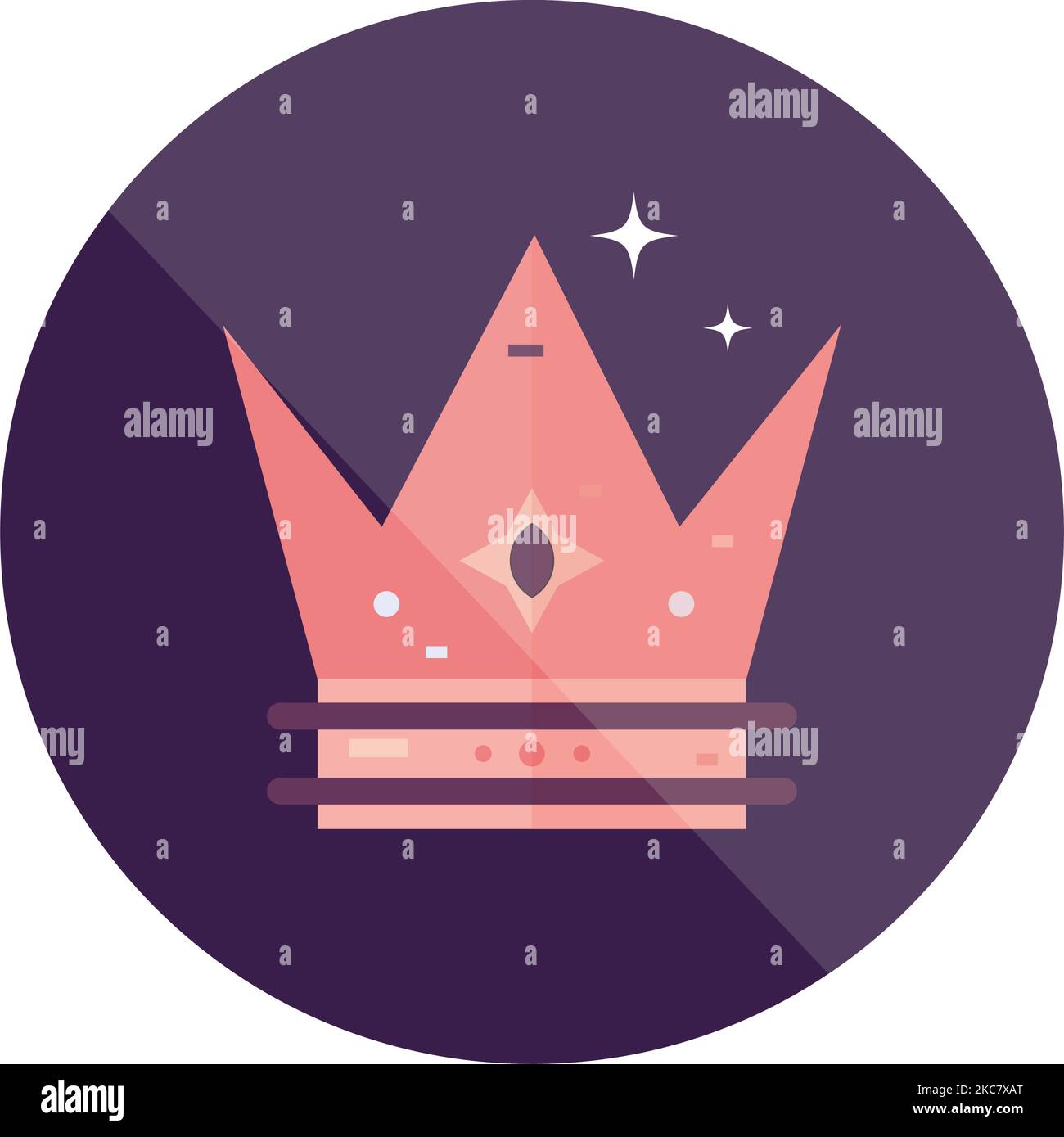 Isolated Medieval King Crown Icon Vector Stock Vector Image And Art Alamy