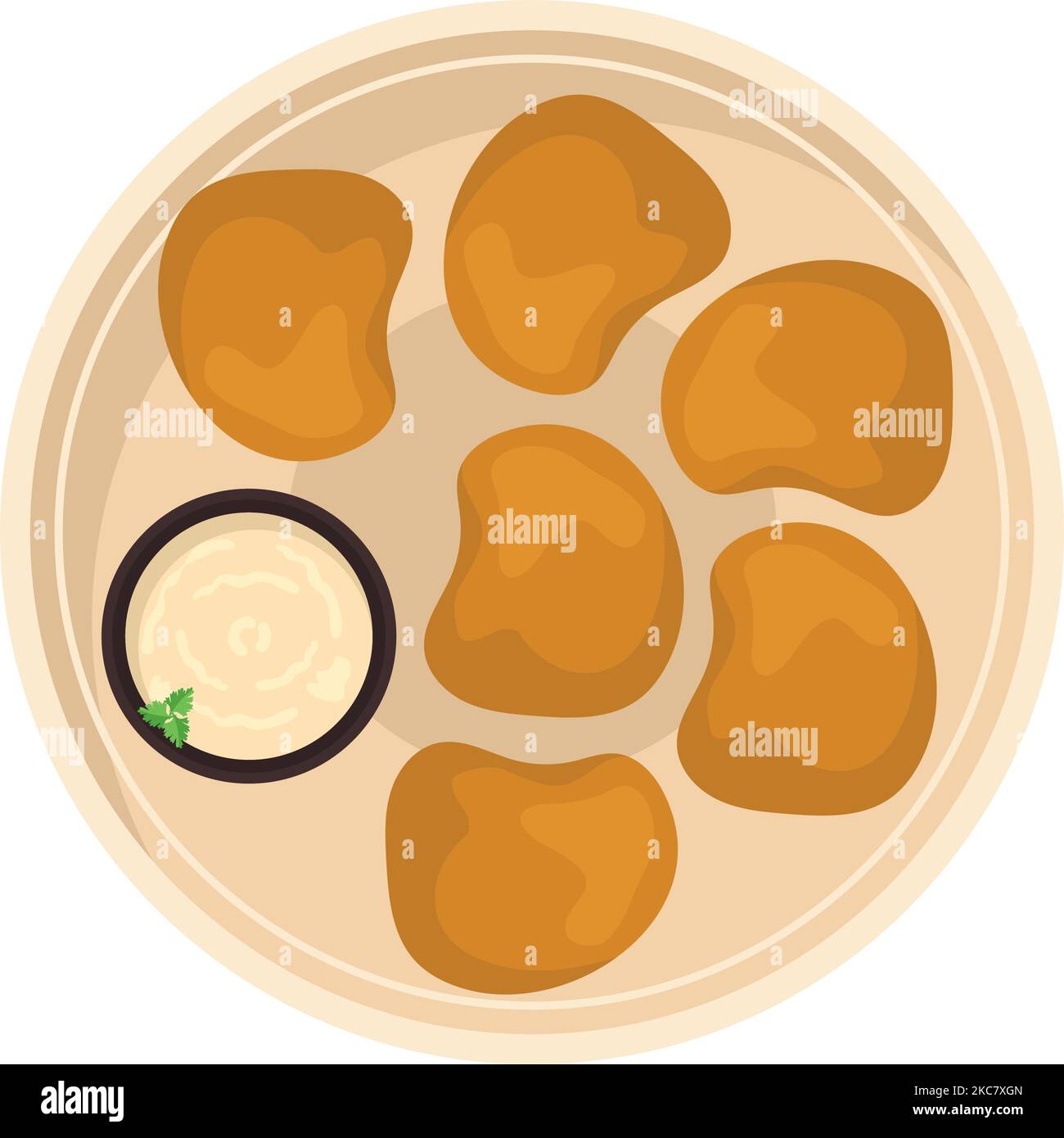 falafel dish design Stock Vector Image & Art - Alamy