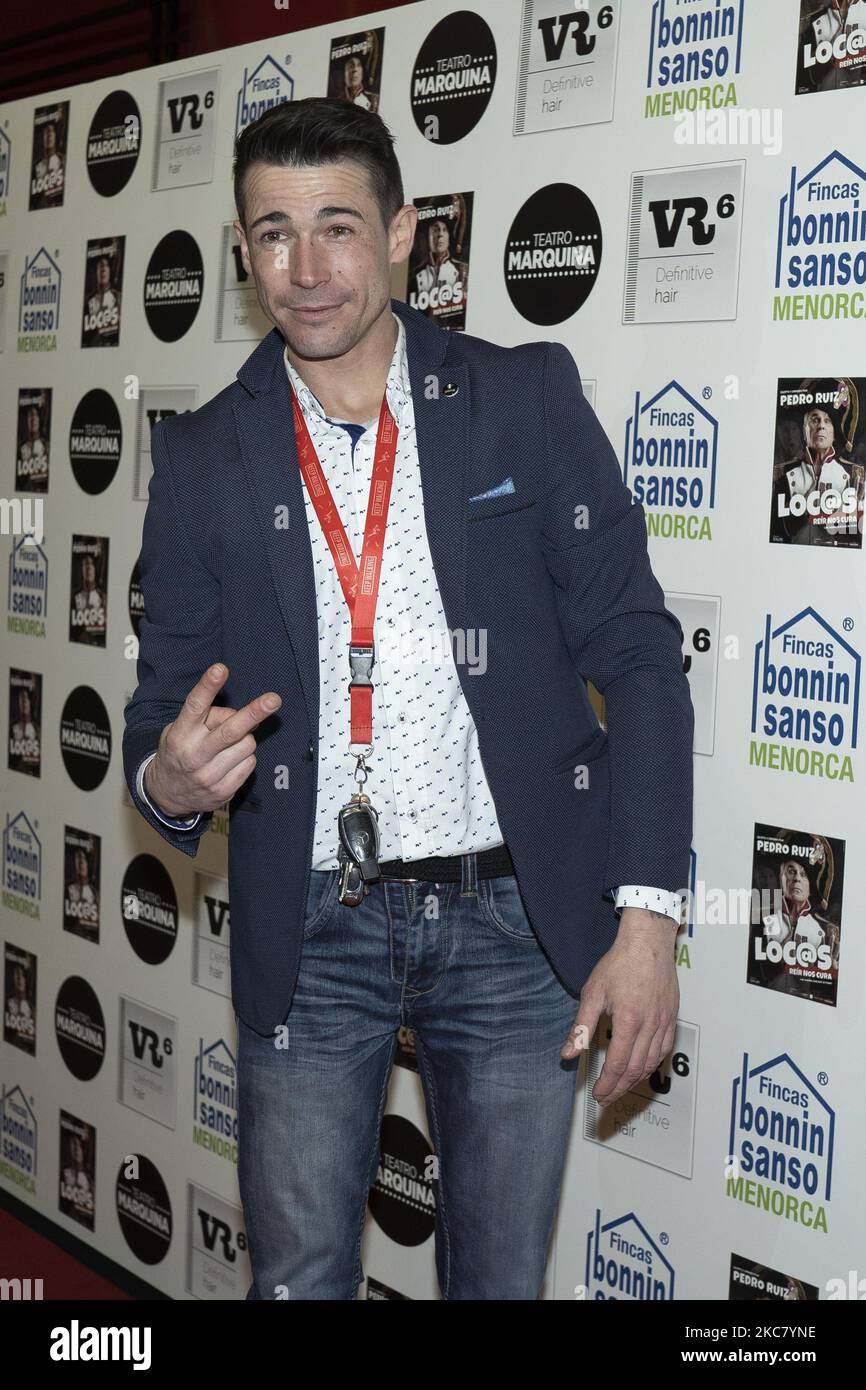 Juan Jose Ballesta attends the 'Locos' premiere at Marquina Theater on ...