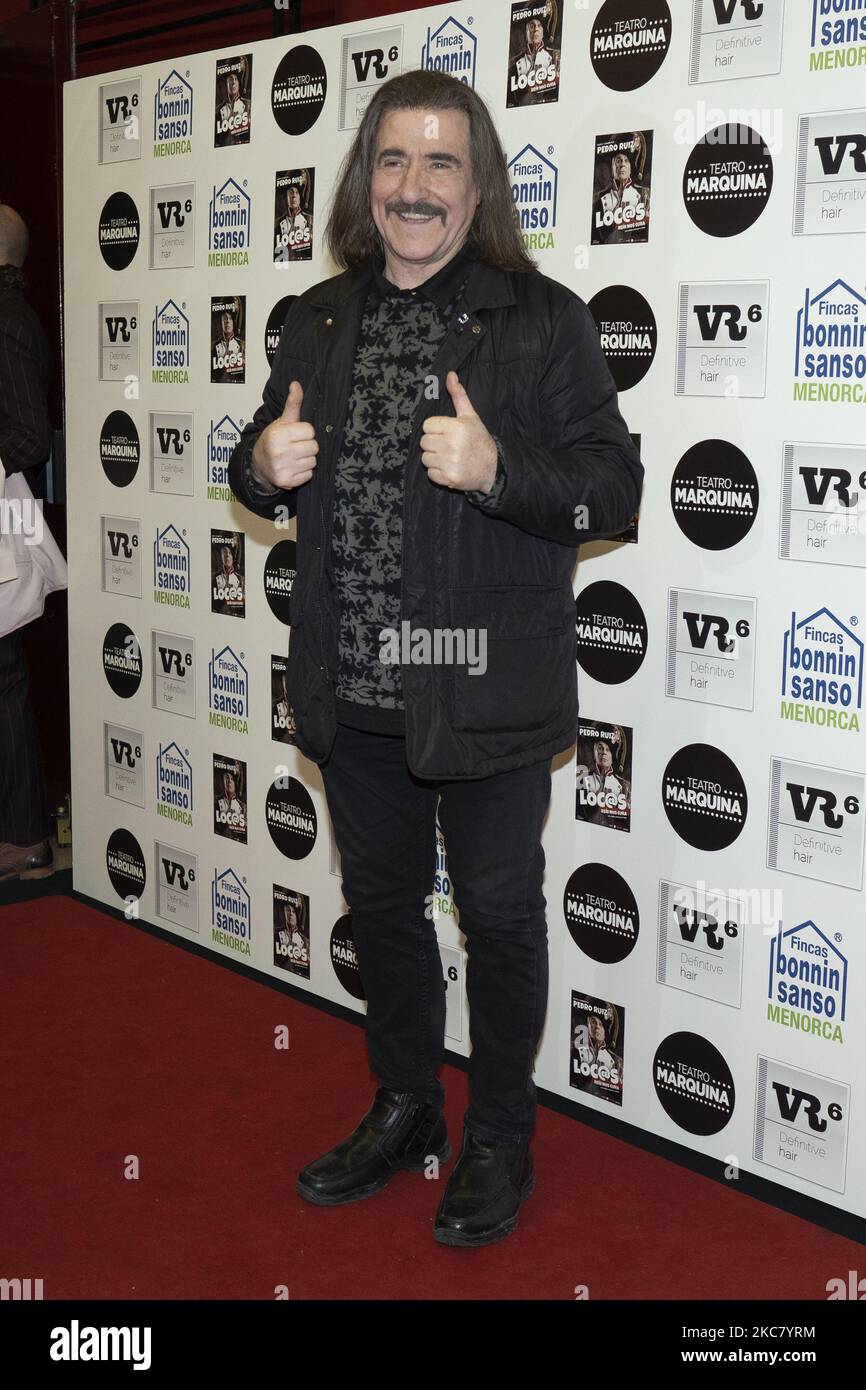 Luis Cobos attends the 'Locos' premiere at Marquina Theater on January ...