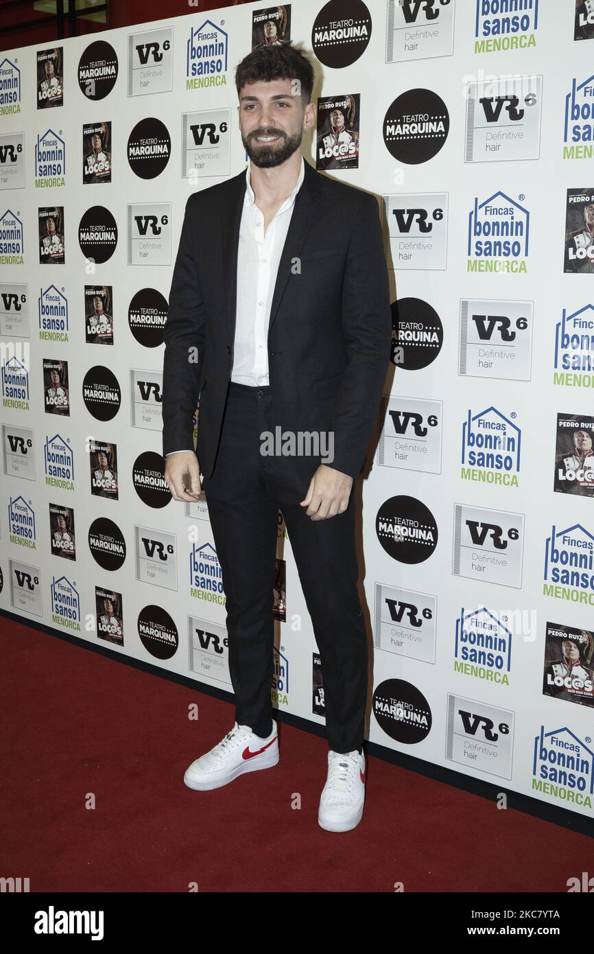 Alejandro Albala attends the 'Locos' premiere at Marquina Theater on ...