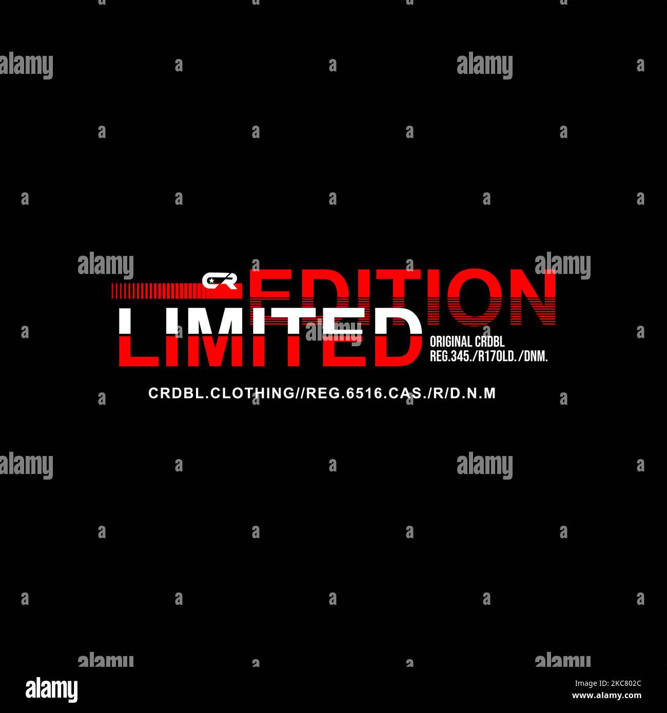 A minimalistic logo design for a clothing brand isolated on a black ...