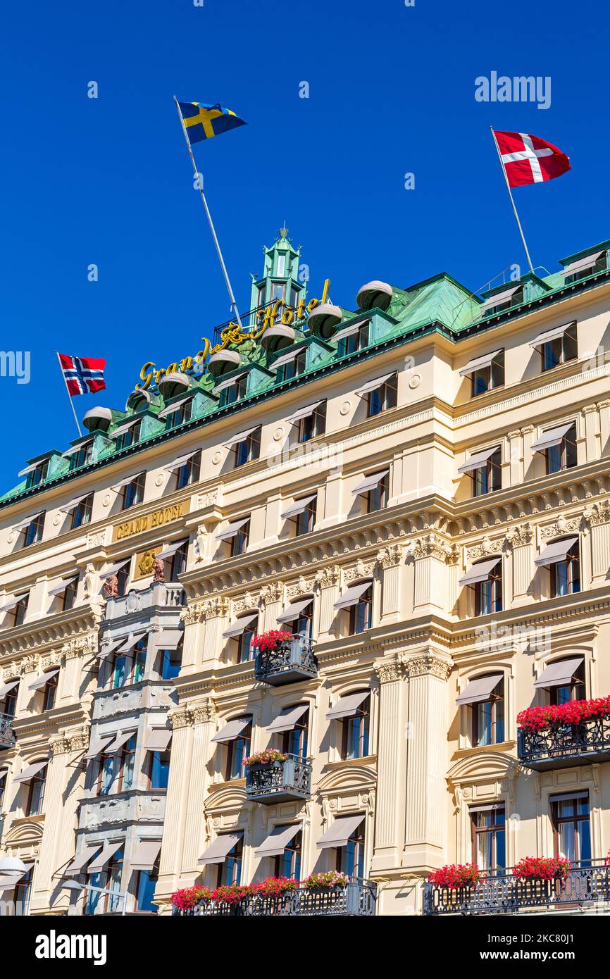 Grand Hotel,Stockholm, Sweden, Scandinavia Stock Photo - Alamy