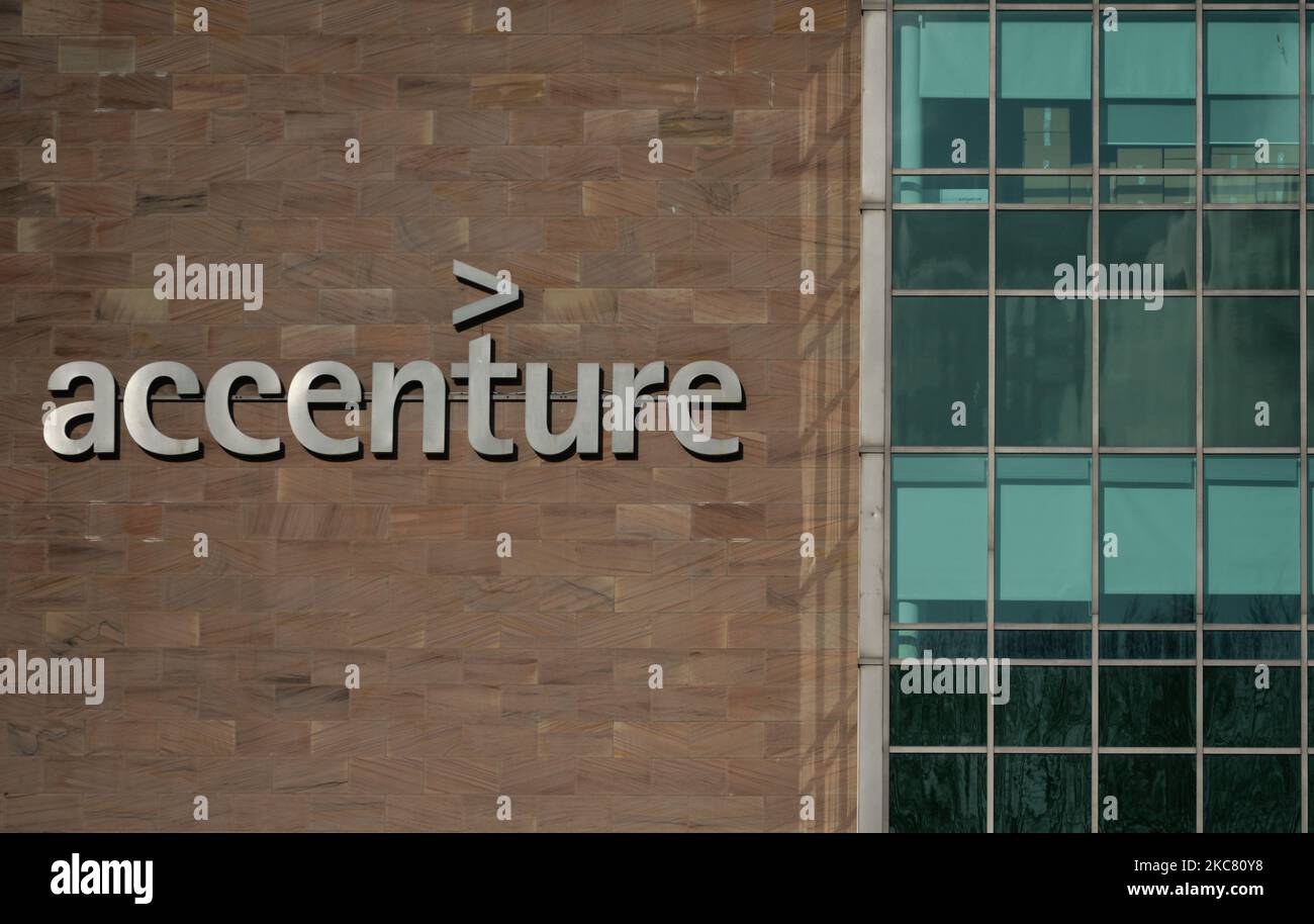 Logo of Accenture, an American-Irish multinational professional ...