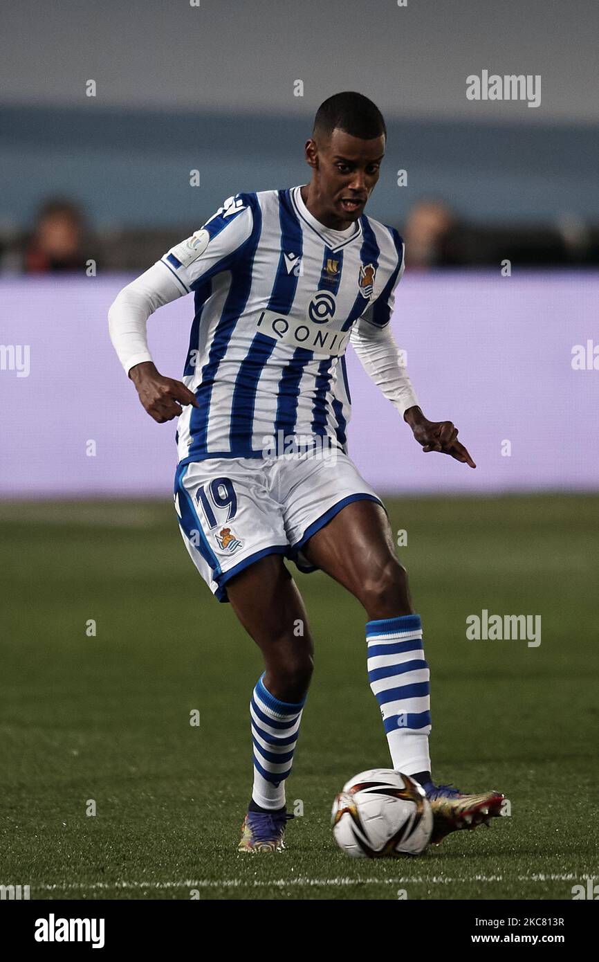 Alexander isak barcelona 2021 hi-res stock photography and images - Alamy