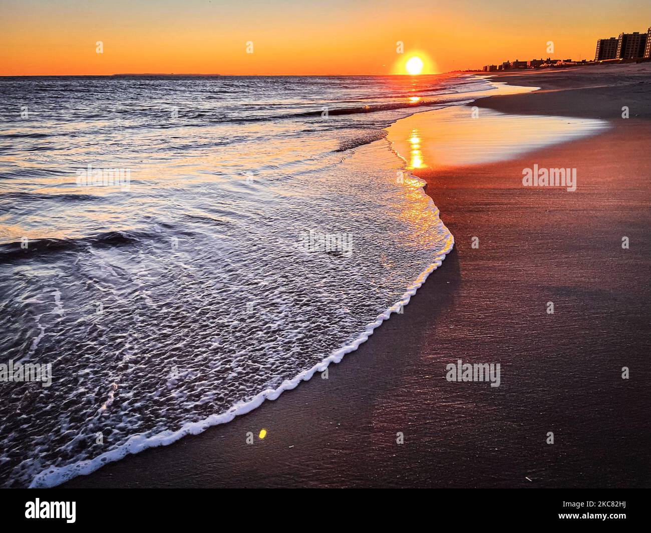Sunset On A Beach