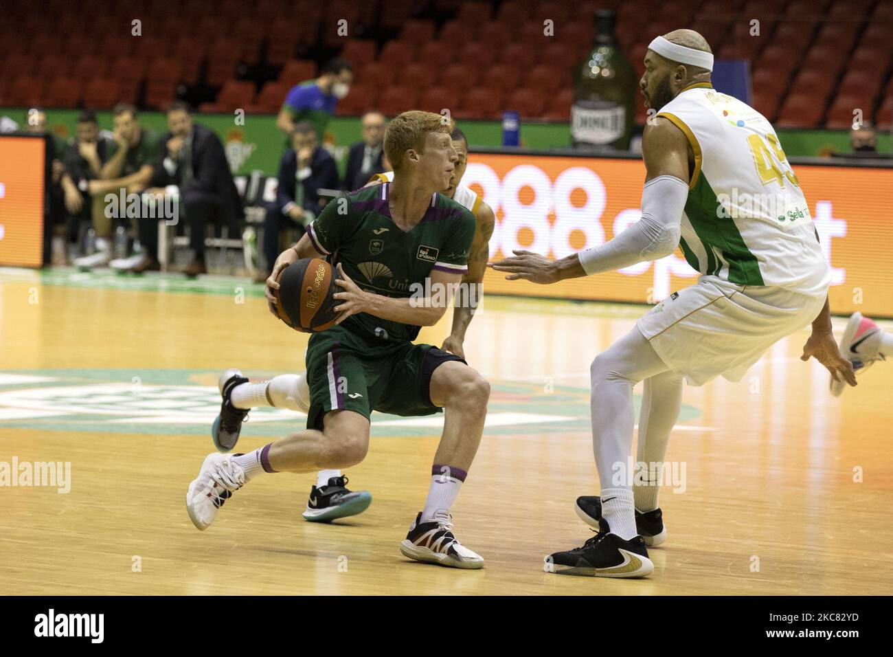 Alberto Diaz Ortiz of Unicaja Baloncesto during the Liga Endesa match ...