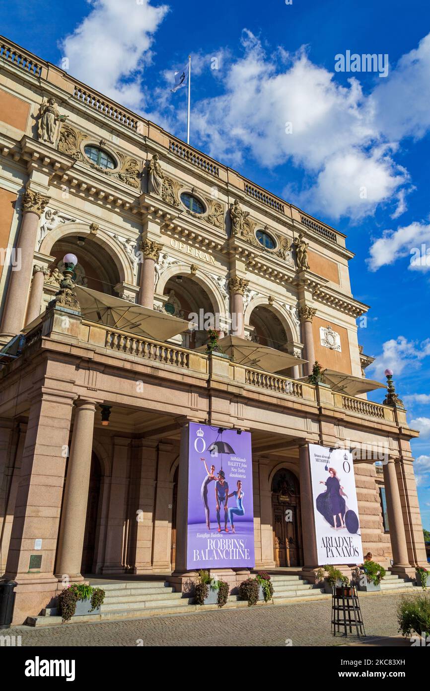 Opera House, Stockholm, Sweden, Scandinavia Stock Photo - Alamy