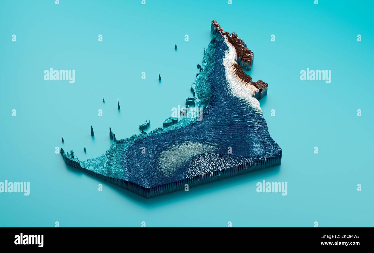 Dubai map hi-res stock photography and images - Alamy