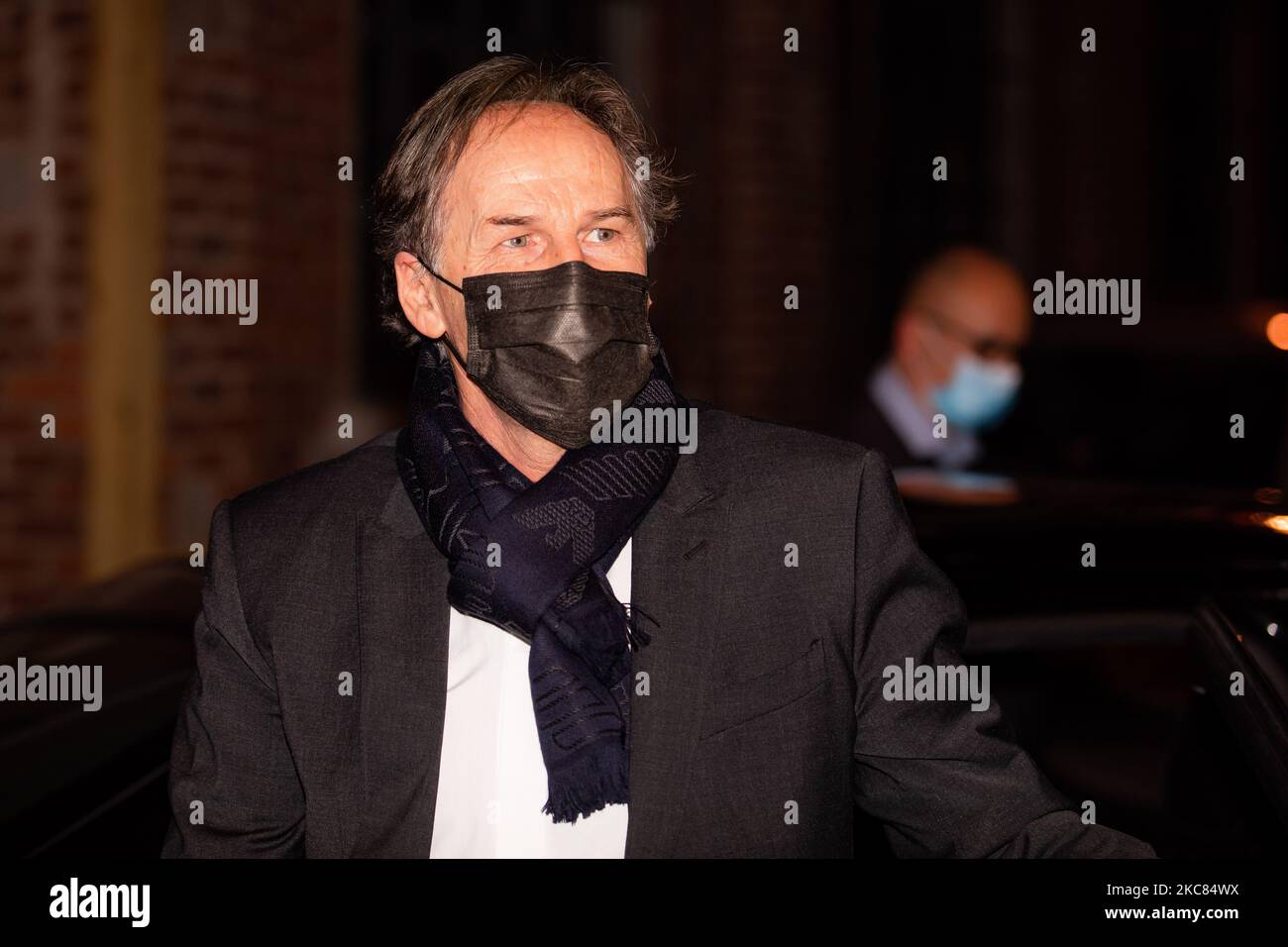 Franco Baresi attends Che Tempo Che Fa Tv Show on January 24, 2021 in ...