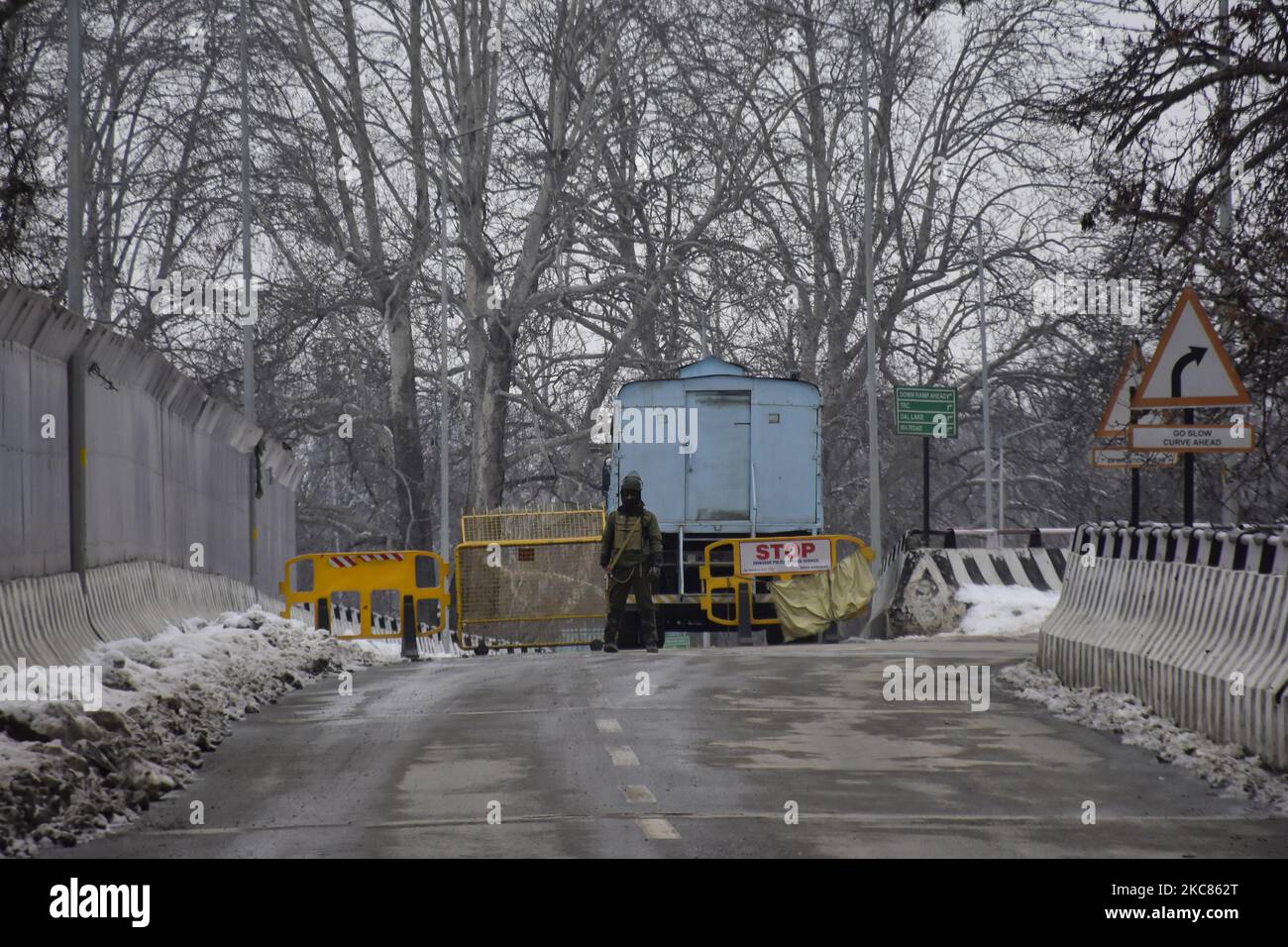 Indian paramilitary vehicle hi-res stock photography and images - Alamy