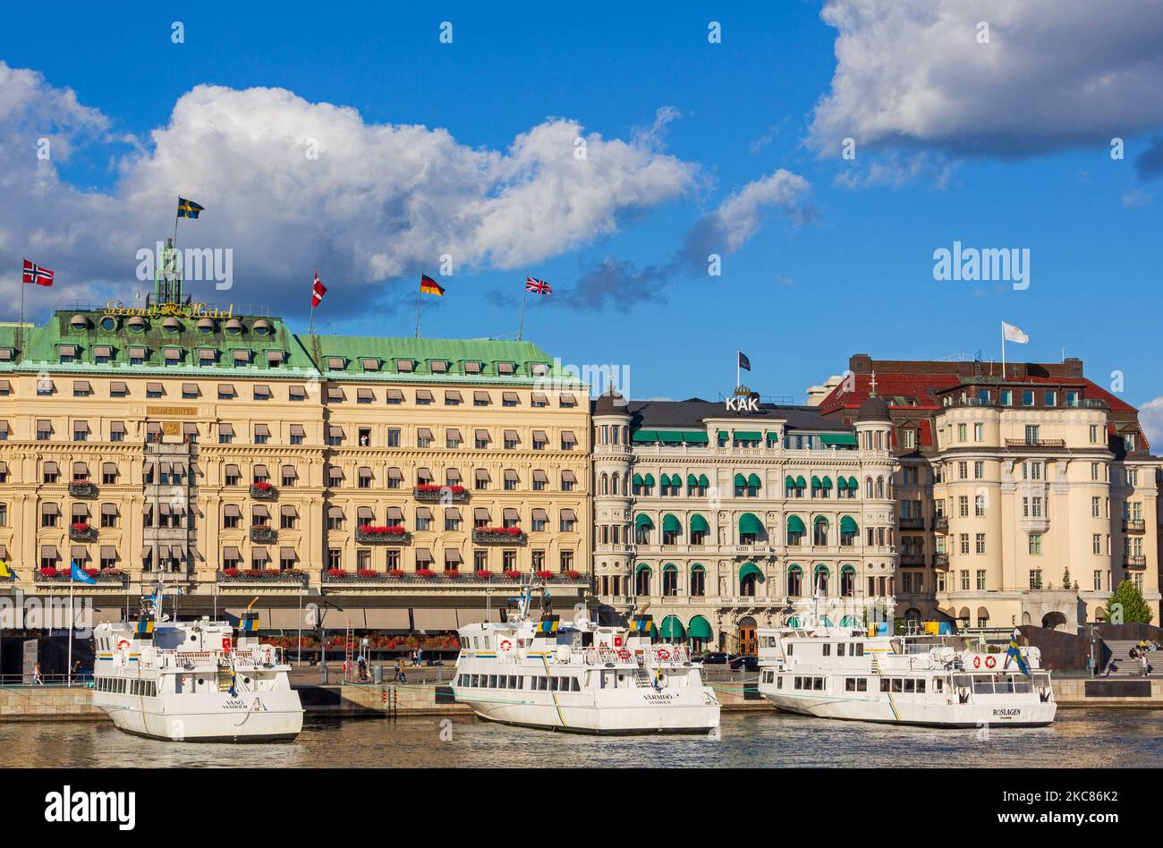 Grand Hotel, Stockholm, Sweden, Scandinavia Stock Photo - Alamy