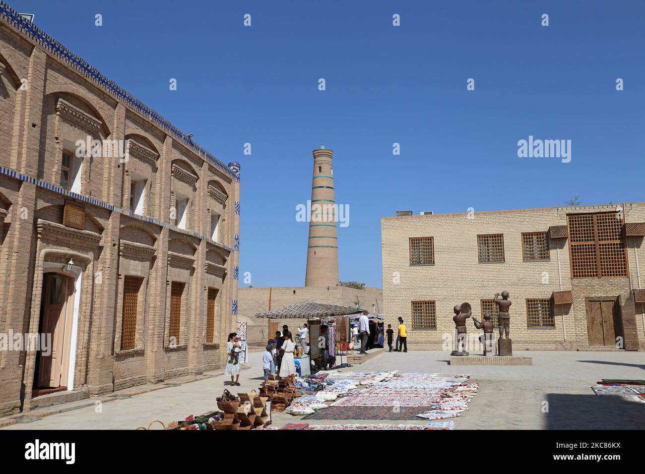 New Method School (aka Russian School), Islam Khoja Street, Ichan Kala ...