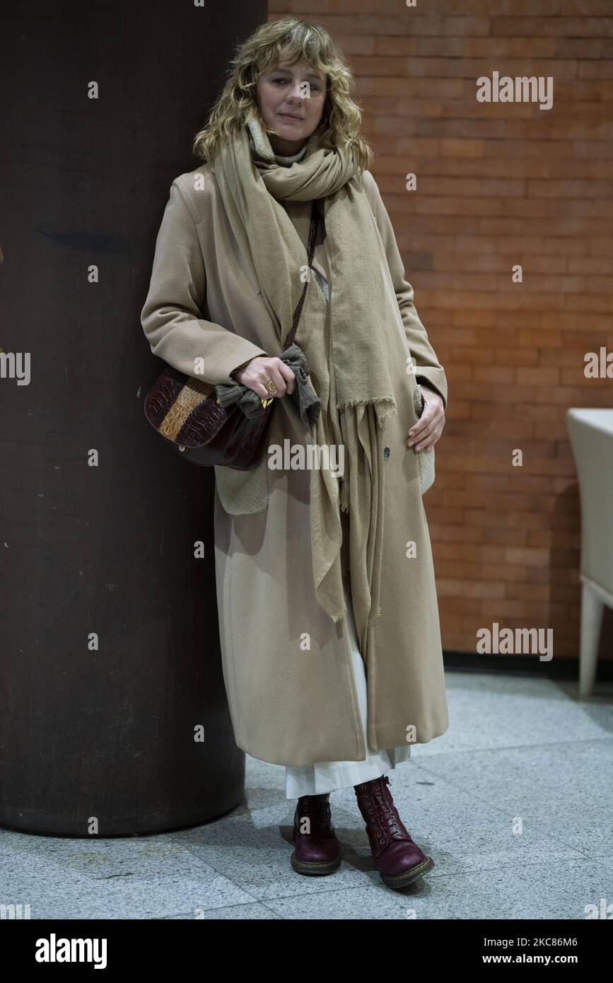 actress Emma Suarez poses during the portrait session in Madrid ...
