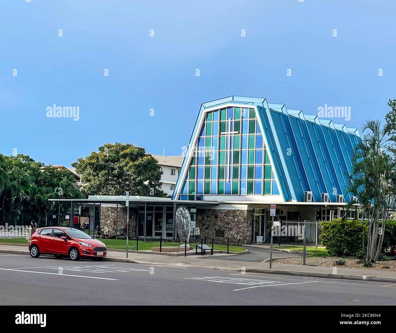 Darwin Australia October 17 2022 The Darwin Memorial Uniting Church Was Built In 1960 As A