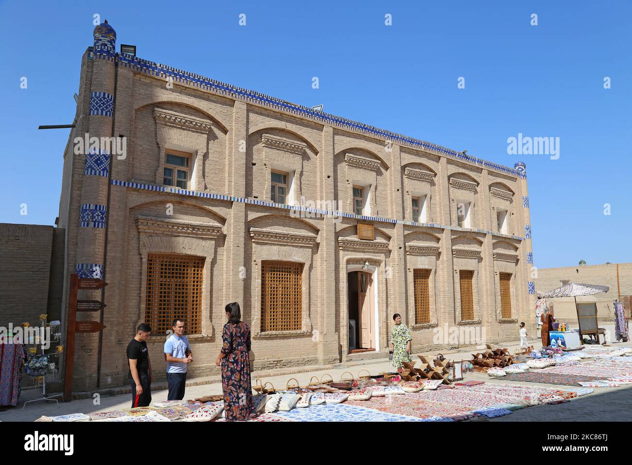 New Method School (aka Russian School), Islam Khoja Street, Ichan Kala ...