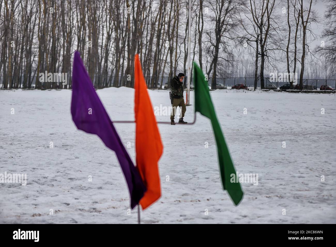 A jammu kashmir police cop hi-res stock photography and images - Alamy